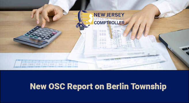 NJ Office of the State Comptroller - A Performance Audit of Selected ...