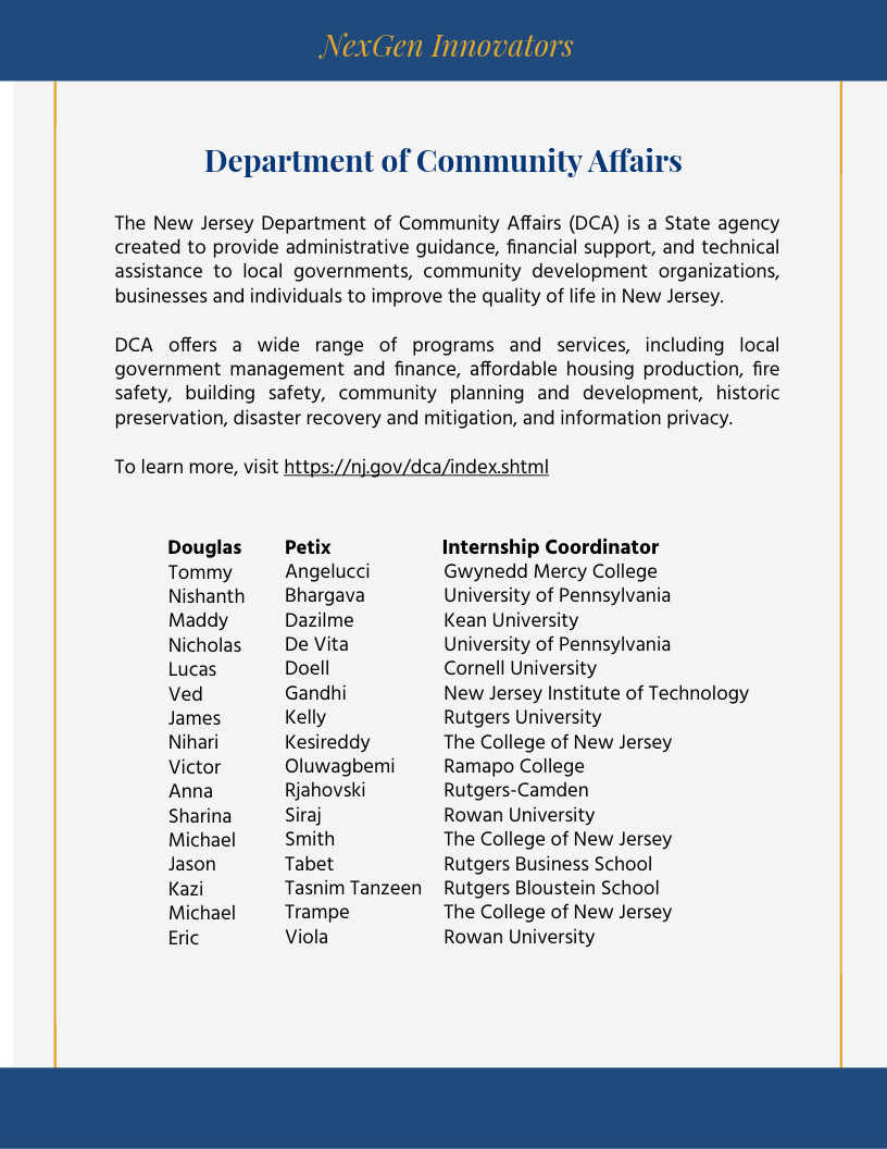 Civil Service Commission | State Student Intern Meet and Greet Program