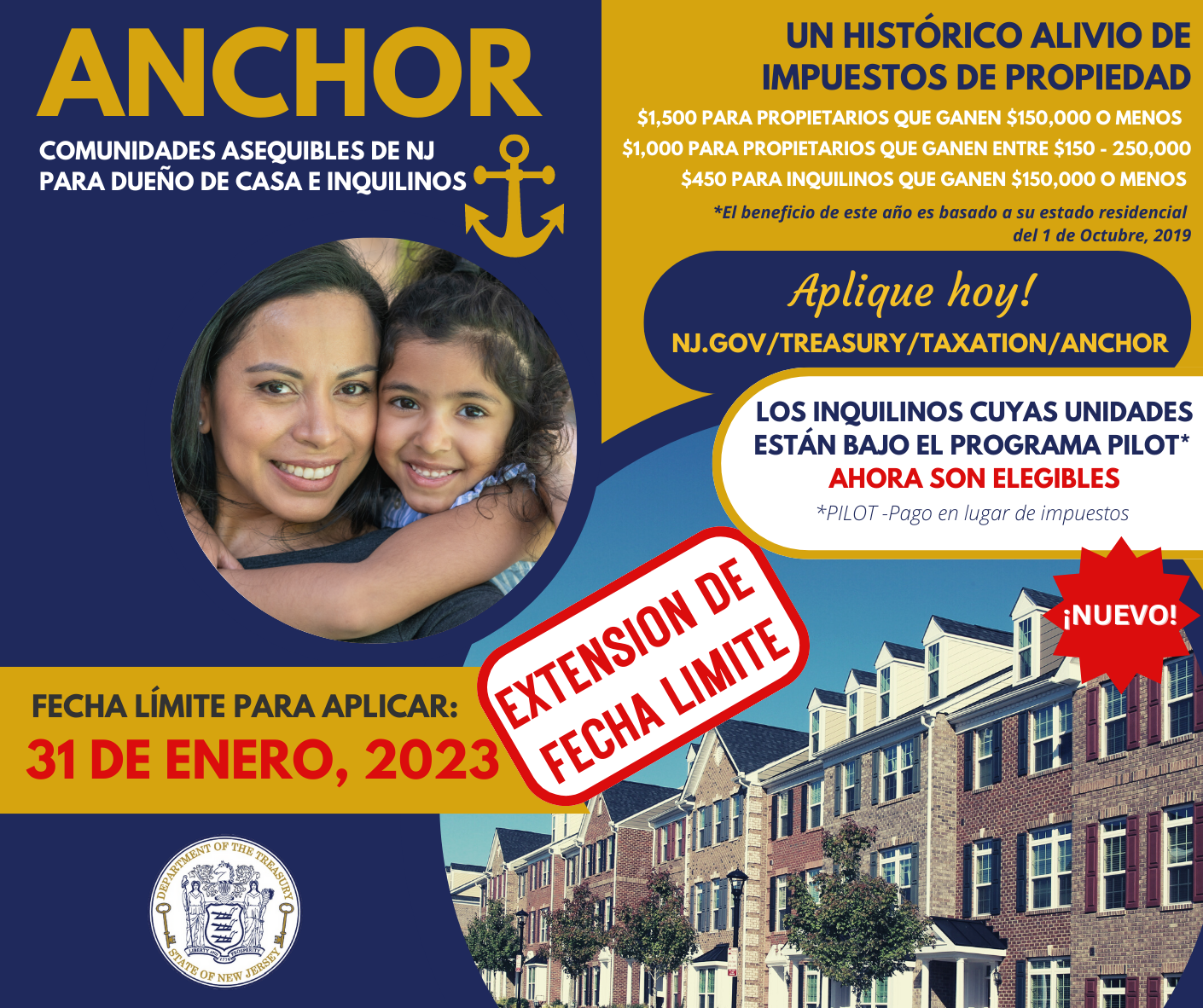 Department of the Treasury - ANCHOR – Affordable NJ Communities for ...